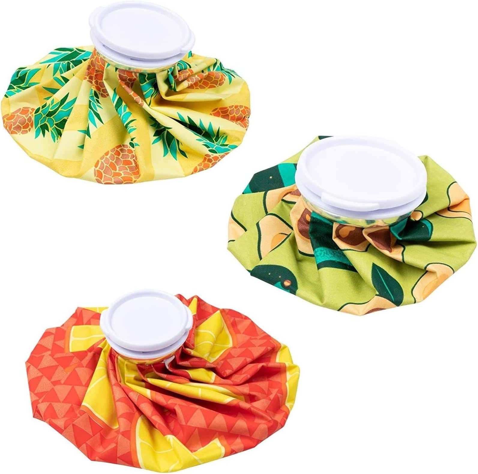 Amazon.com: BLUE PANDA 3 Pack Ice Pack for Cooler Reusable, Pain Relief ...