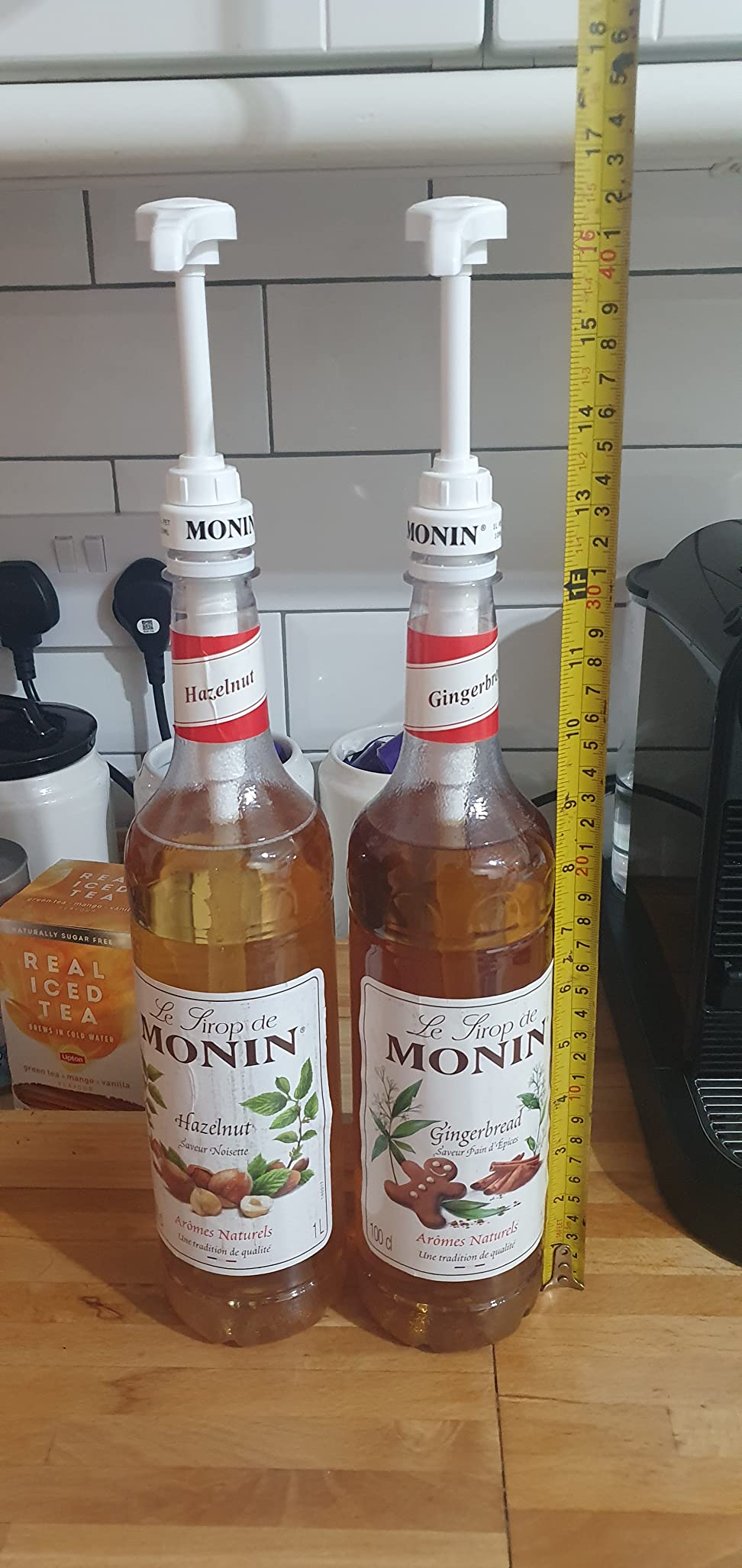 MONIN 10ml Pump. Compatible with 1L Plastic (PET) Bottles (Sugar-Free ...