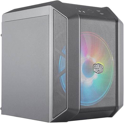Amazon.com: Cooler Master MasterCase H100 Mini-ITX PC Case with 200mm ...