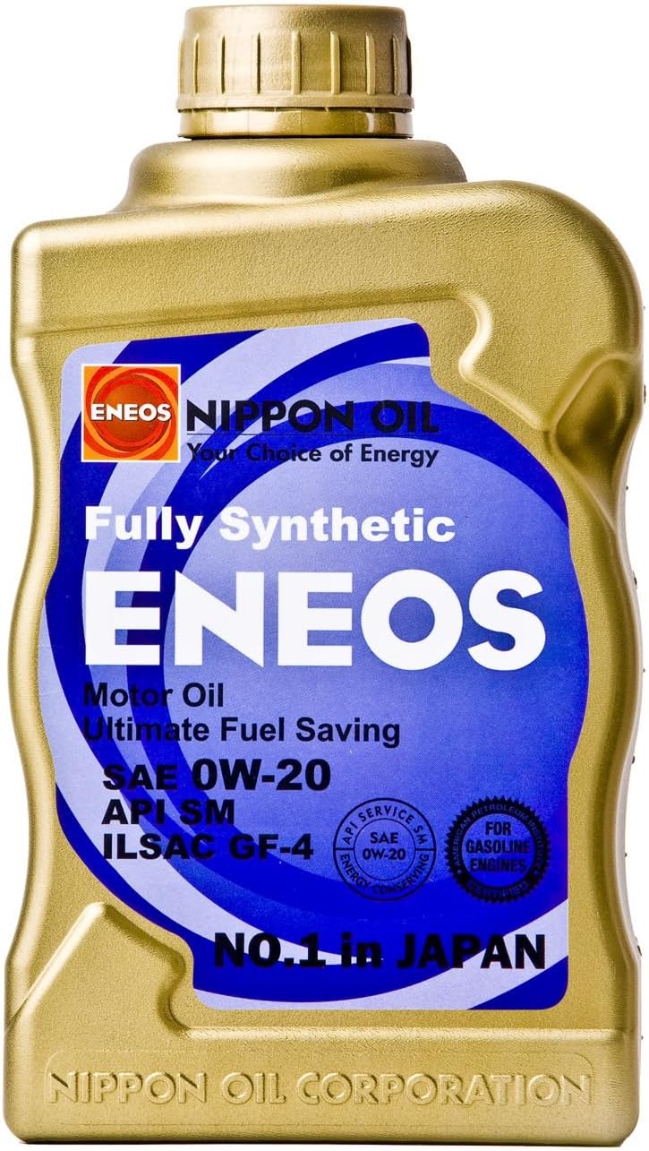 ENEOS 0w-20 CS Fully Synthetic Motor Oil - 1 Quart Bottle, (Pack of 12) : Amazon.ca: Automotive