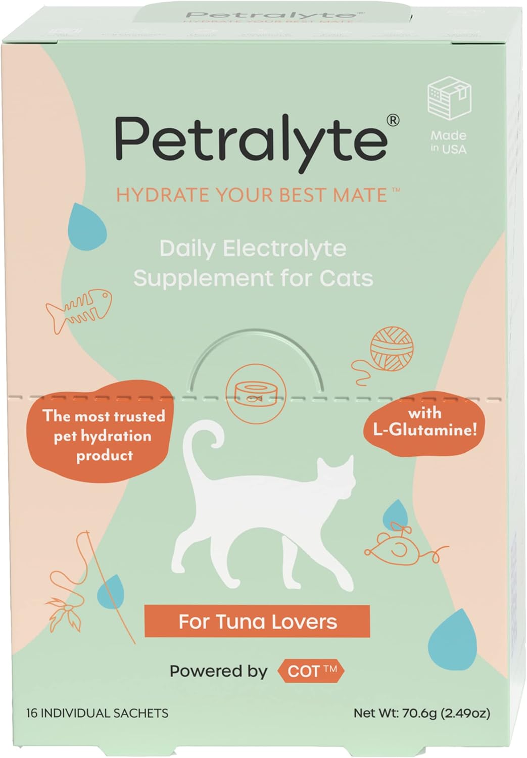 Amazon.com : Petralyte Cat Electrolyte and Joint Supplement ...