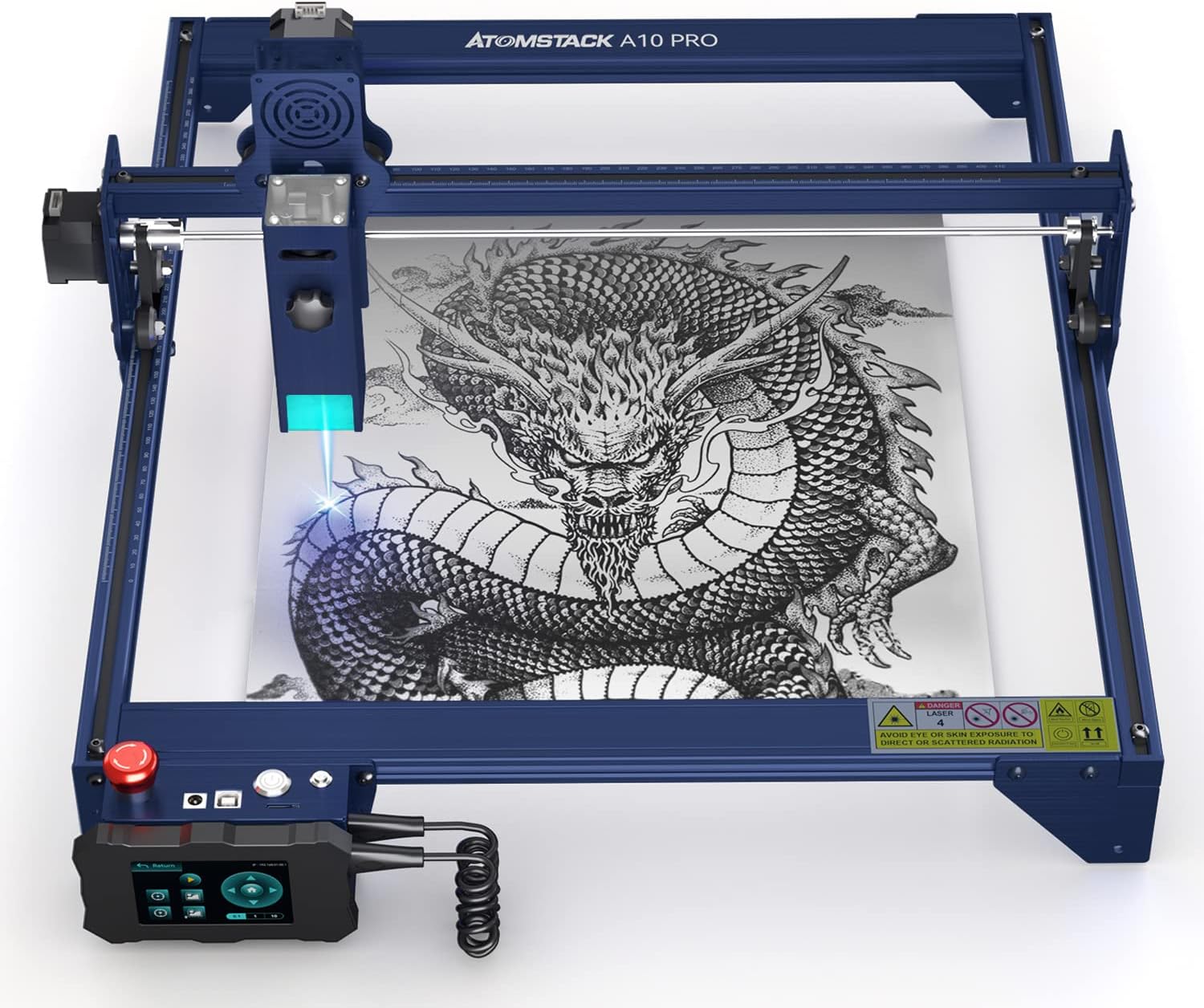 Twotrees TS2-20 W Lasergravierer, 130 W Hochenergie-Lasergravurmaschine ...