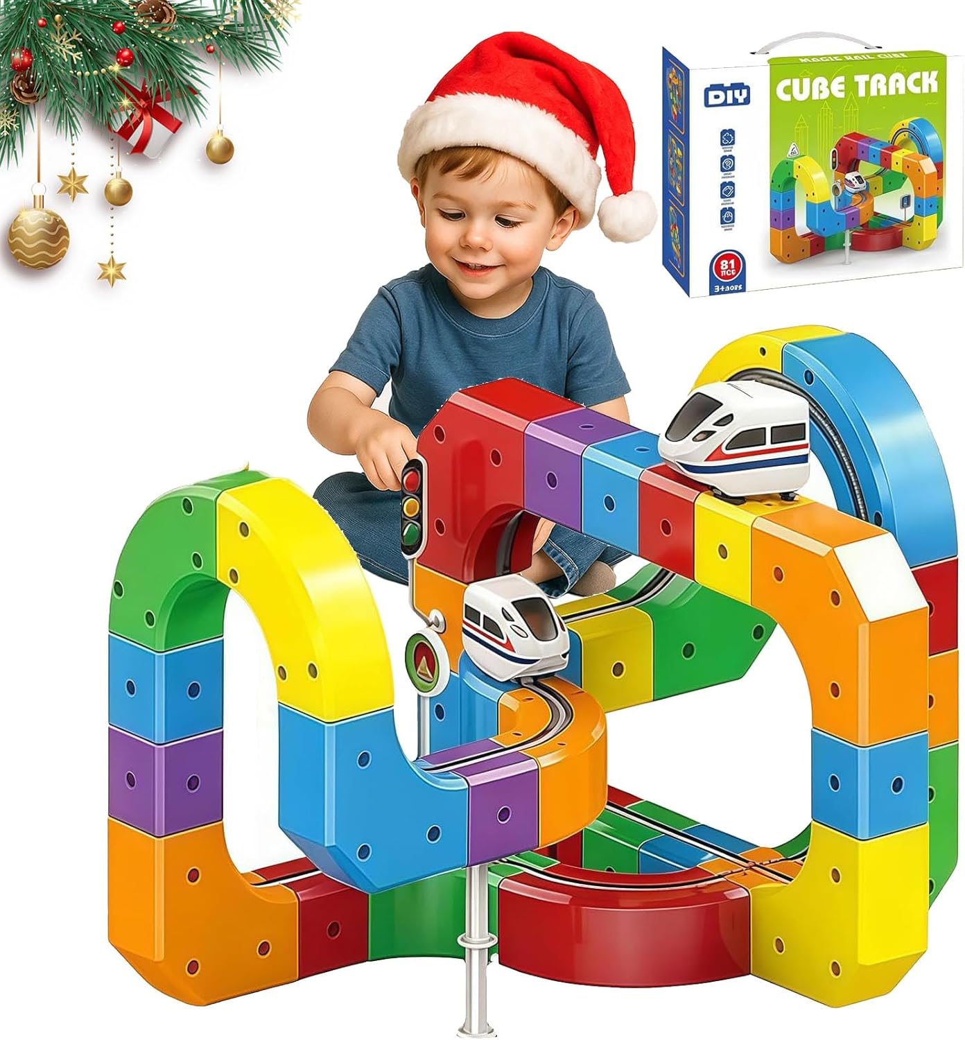 Amazon.com: Track Fusion, Trackfusion Train - Electric Train Set, 3D ...