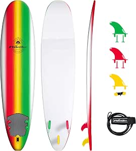Wavestorm - Classic Soft Top Foam 8ft Surfboard | Surfboard for ...