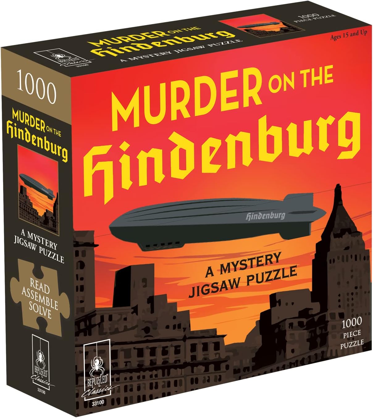 Murder Mystery Party | Classic Mystery Jigsaw Puzzle, Murder on The ...