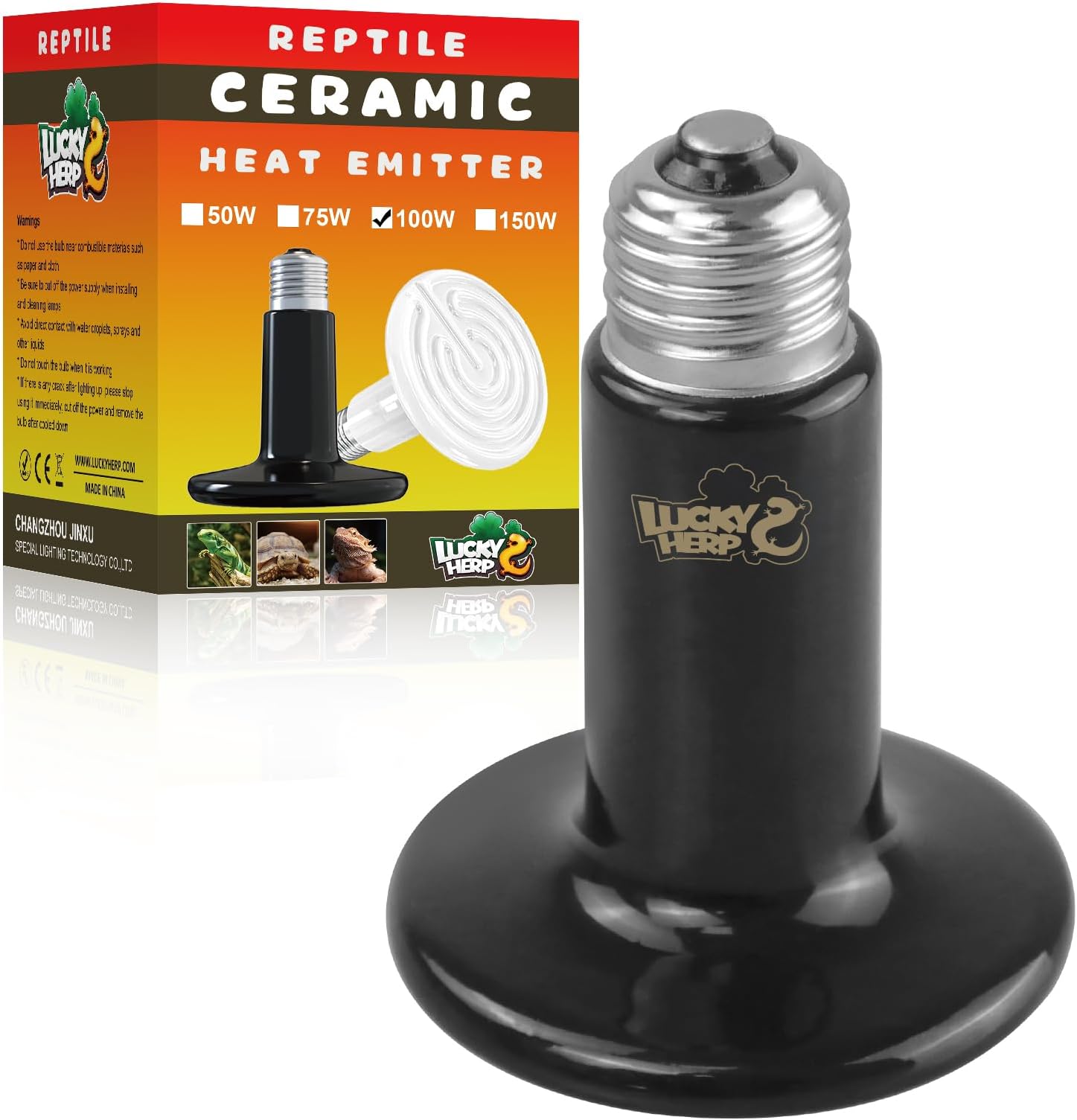 Amazon.com: kailund Reptile Heat Lamp, UVA/UVB Habitat Warm Heating ...