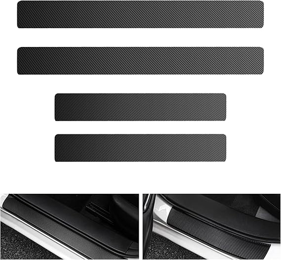 Amazon | 車用ドアシルガード ドアシルプロテクションカバー 車用ドアモール 日産 ノート e-power E13 3代目 R2.12~/ノート HE12 E12 E13 R2.12 ...