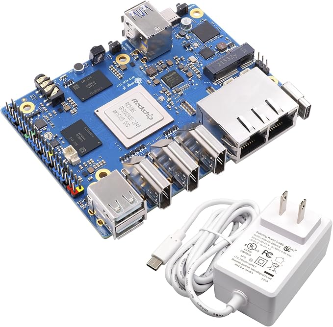 Amazon.com: Orange Pi 5 Plus 16GB Rockchip RK3588 8 Core 64 Bit Single ...