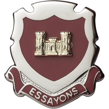 Amazon.com: Engineer Regimental Crest"Essayons": Clothing
