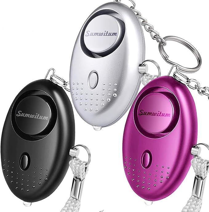 Personal Alarms For Women, Reusable Police Approved 150DB Super-Loud ...