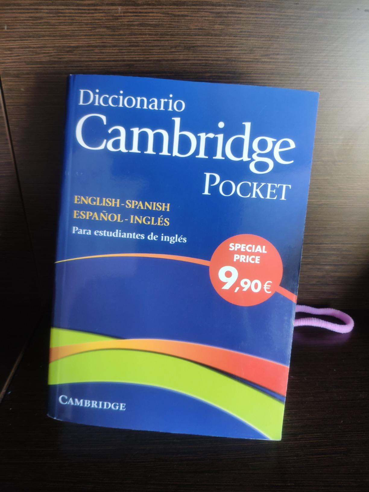 Diccionario Bilingue Cambridge Spanish-English Flexi-cover with CD-ROM ...