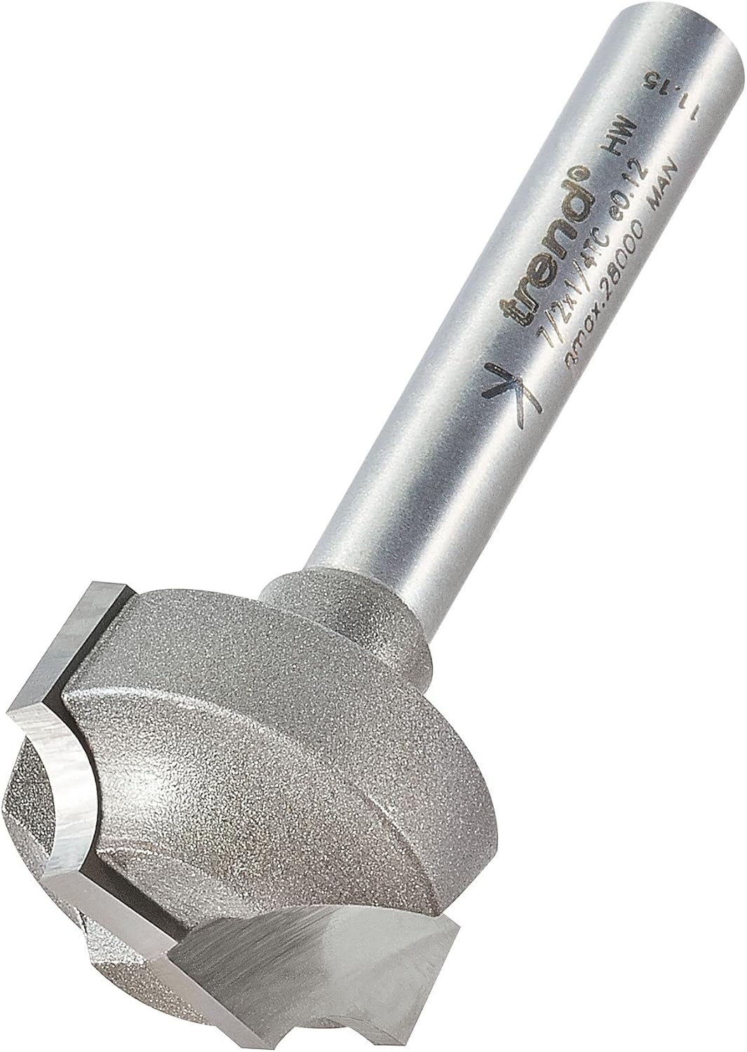 Trend Professional Ovolo Rounding Over Cutter, 5mm Radius, 1/4 Inch ...