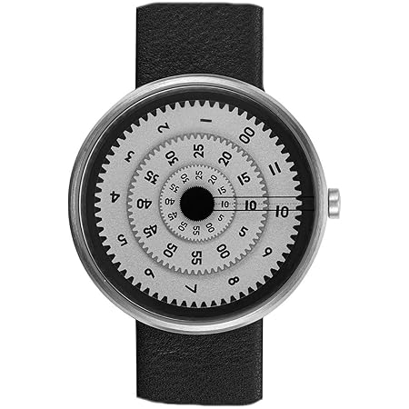 Projects Watches "Past, Present, Future Black Acciaio IP Nero Pelle ...