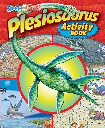 Plesiosaurus: Seek and Find Activity Book: Amazon.co.uk: Sequoia ...