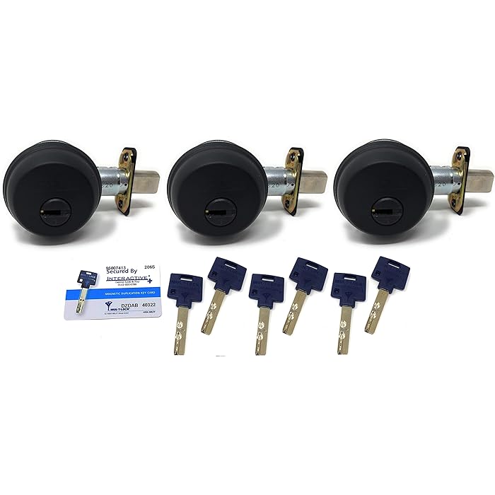 Buy MUL-T-LOCK Interactive+ High Security Single Cylinder Deadbolt ...