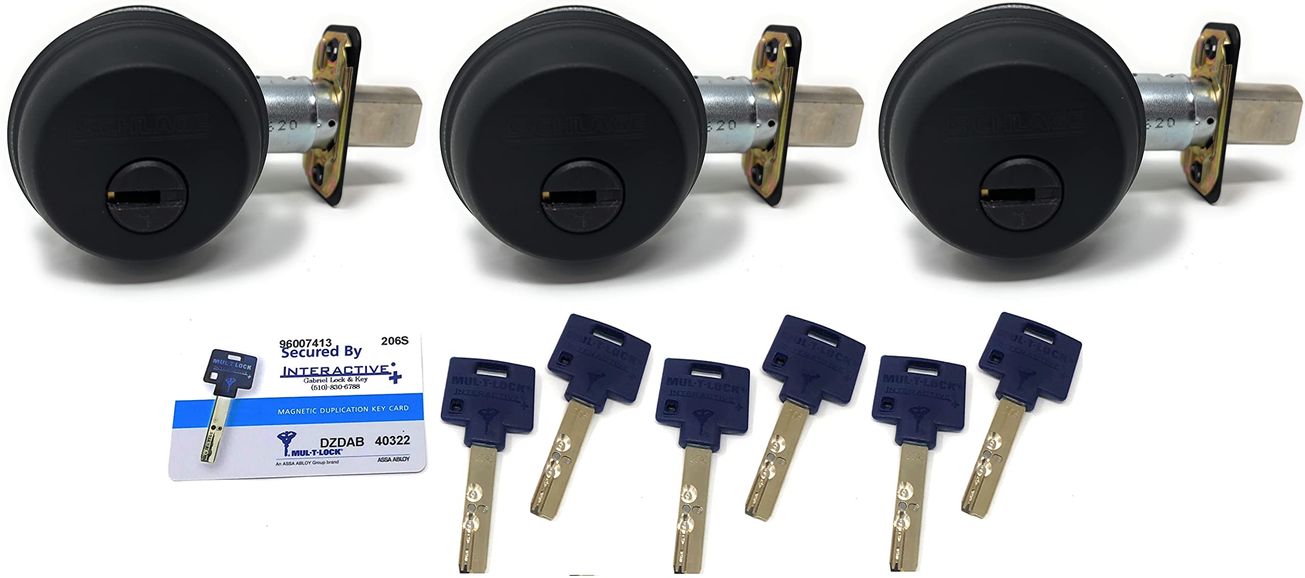 Buy MUL-T-LOCK Interactive+ High Security Single Cylinder Deadbolt ...