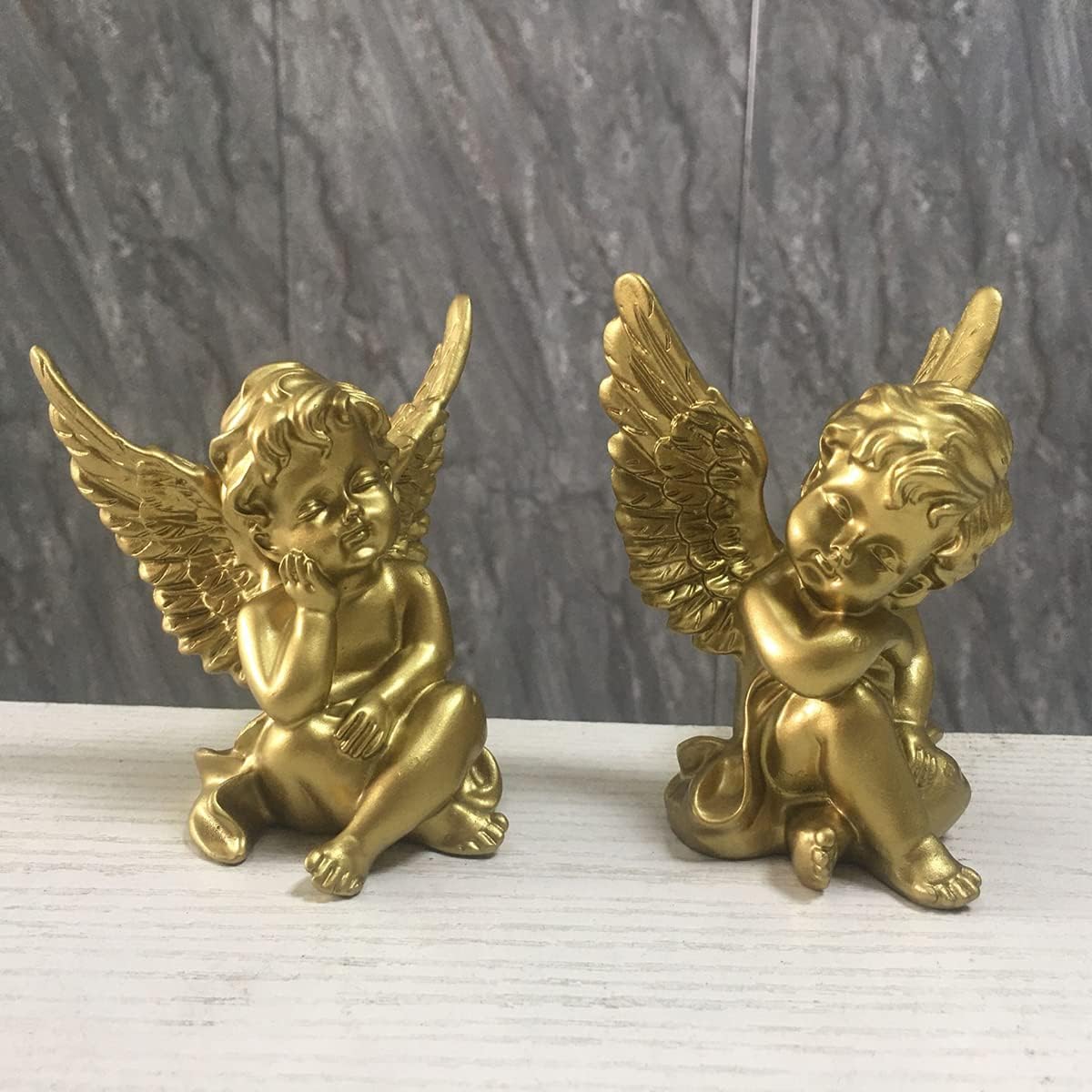 Amazon.com: Artgenius 4" Sleeping Baby Small Angel Figurine Statue ...