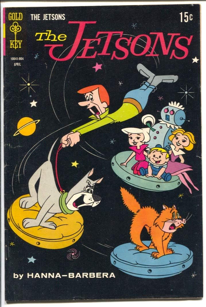 Amazon.com: Jetsons #30 1969-Gold key-black cover-flying saucers-VG ...