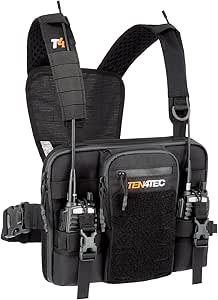 Amazon.com: Ten4Tec Double Radio Harness for Outdoor Technicians ...