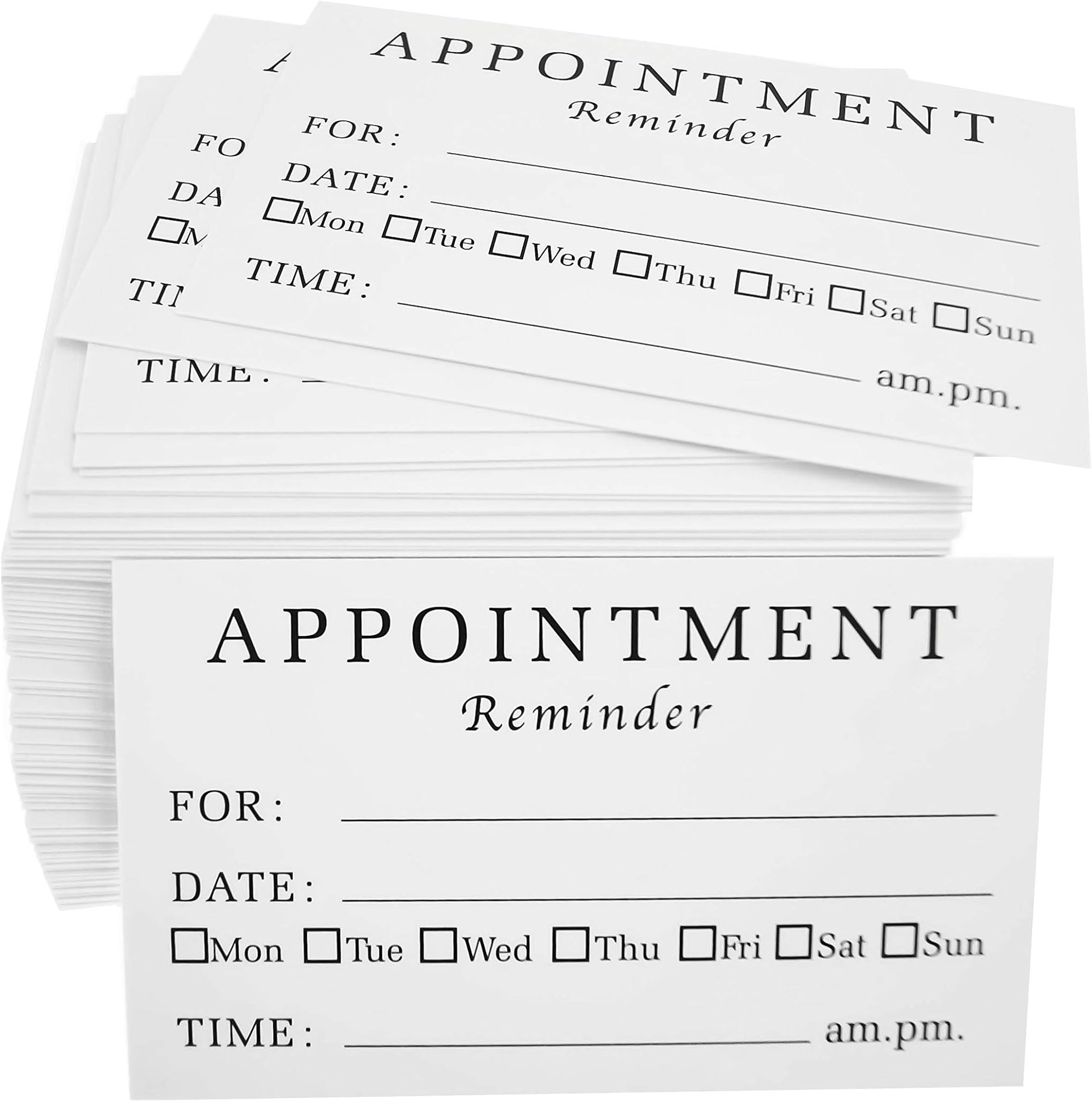 Amazon.com : Custom Appointment Business Cards 500 Full color ...