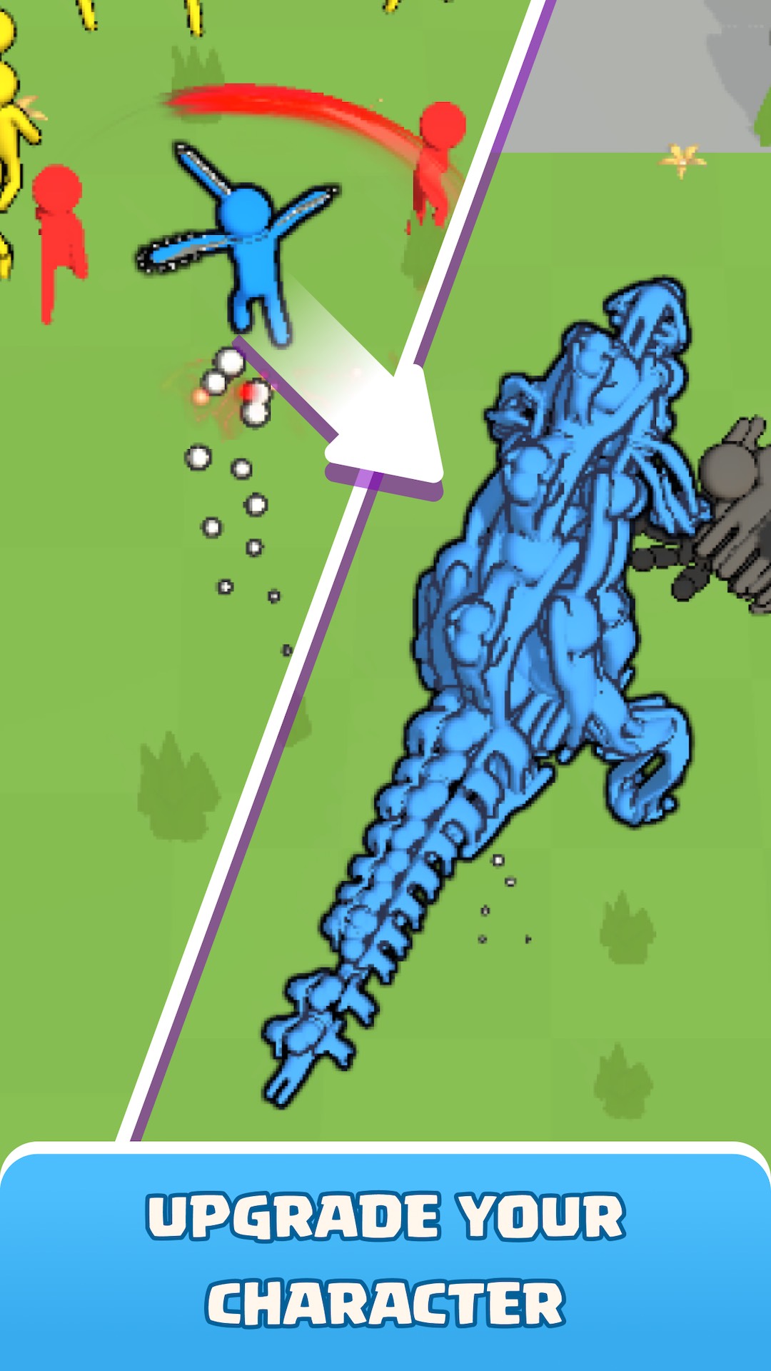 Stickman Eater: Killer monster - battle of stickmen:Amazon.in:Appstore for Android
