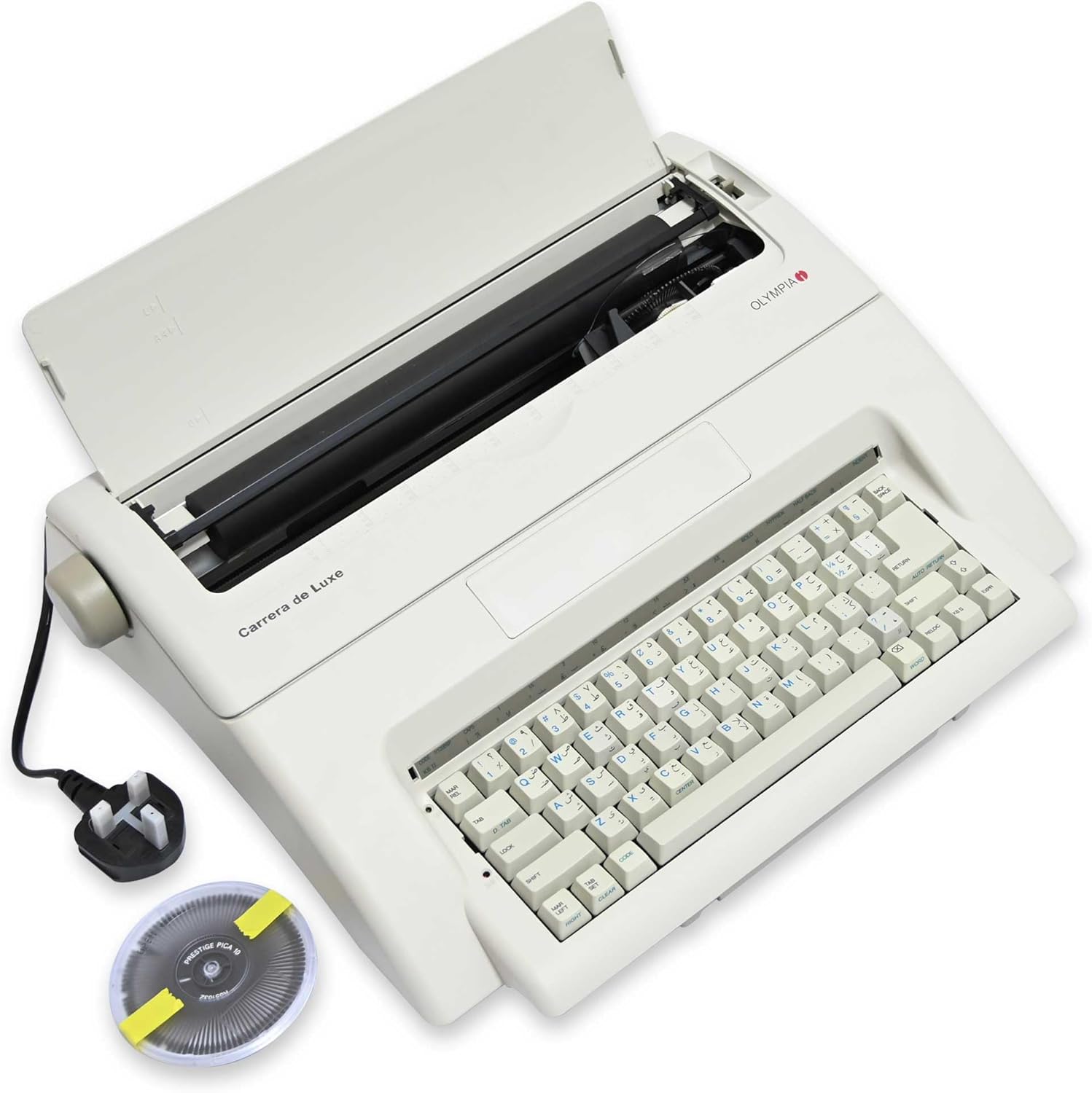 Olympia Electrical Typewriter (Arabic/English) 45 Keys, 100C ...