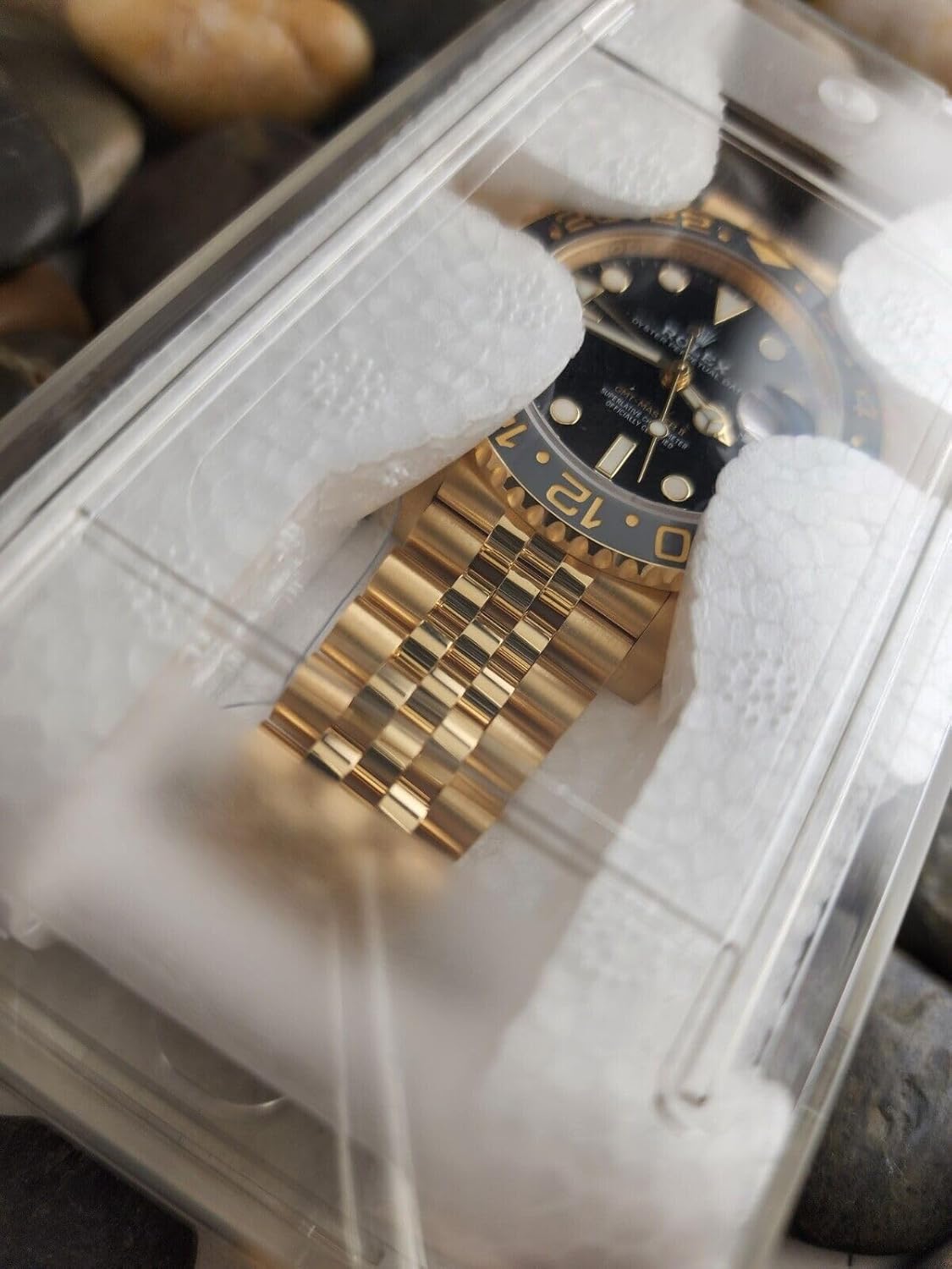 Amazon.com: AP Bands (RSC Plastic Watch Coffin Storage Service Case For ...