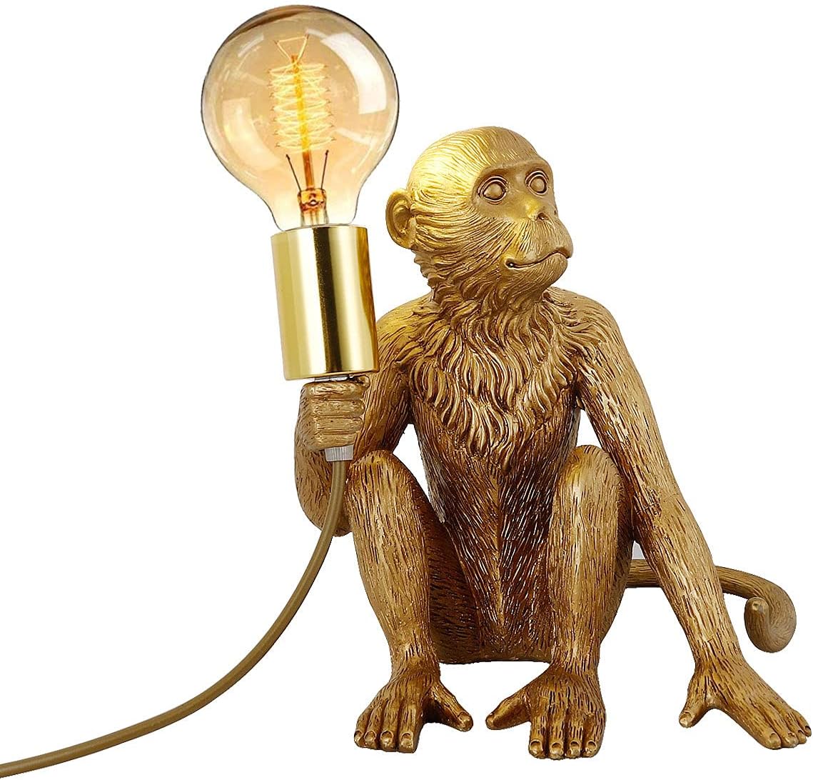 Ore International 24" in Wildlife Old World Antique Bronze Capuchin ...