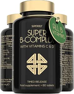 Vitamin B Complex High Strength - Timed Release Super B Complex ...