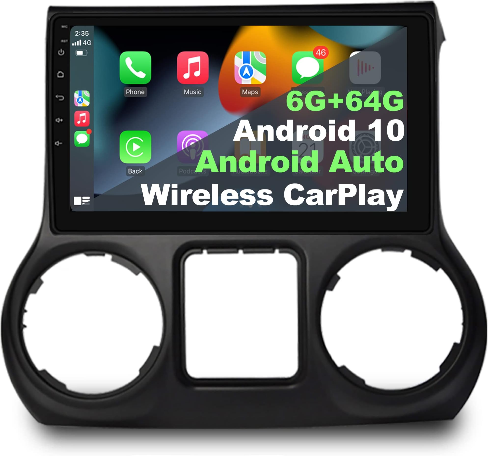 Amazon.com: 10.1 Inch Android 11 Touchscreen Car Stereo for Jeep ...