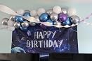 Amazon.com: Space Galaxy Birthday Party Decorations Space Theme ...