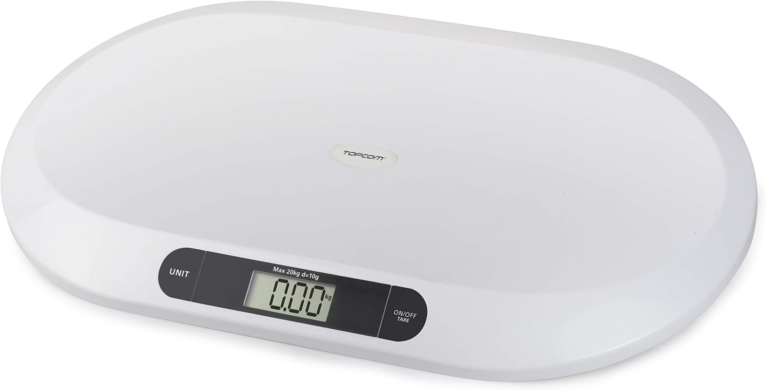 Topcom WG-2490 Baby Scale, 20 kg Capacity, Also Suitable for Small ...