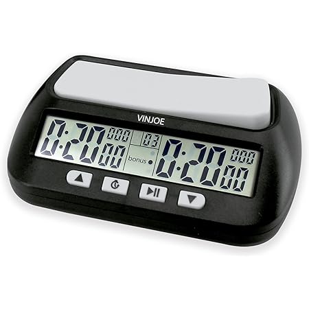 Amazon.com: Wholesale Chess Basic Digital Chess Clock & Game Timer with ...
