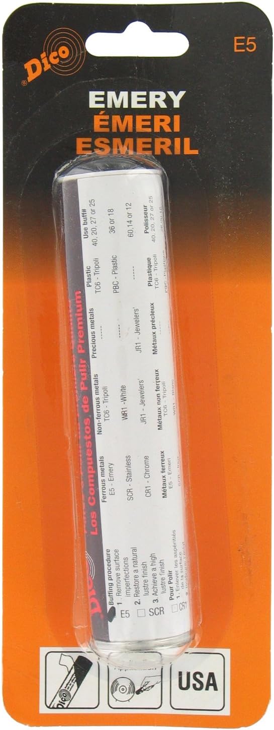 Amazon.com: Dico 531-E5 Emery 1x5 Buffing Compound : Industrial ...