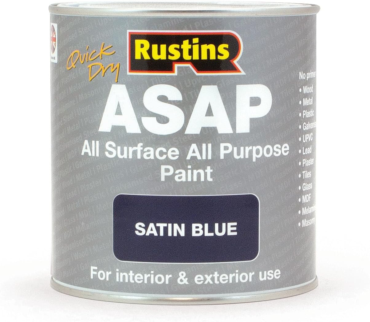 RUSTINS ASAP Paint Blue 1L : Amazon.co.uk: DIY & Tools