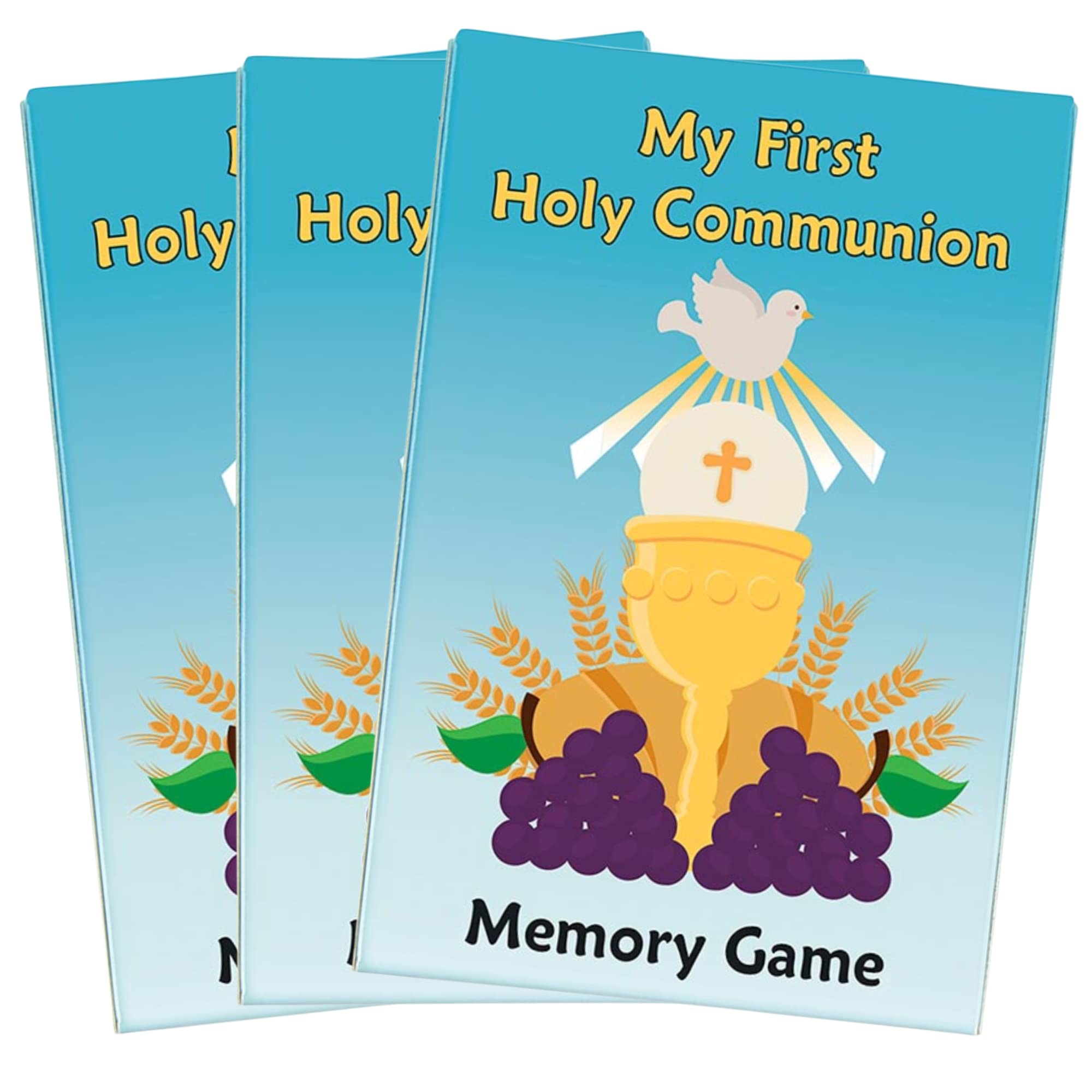 Amazon.com: Needzo My First Holy Communion Memory Matching Card Set ...