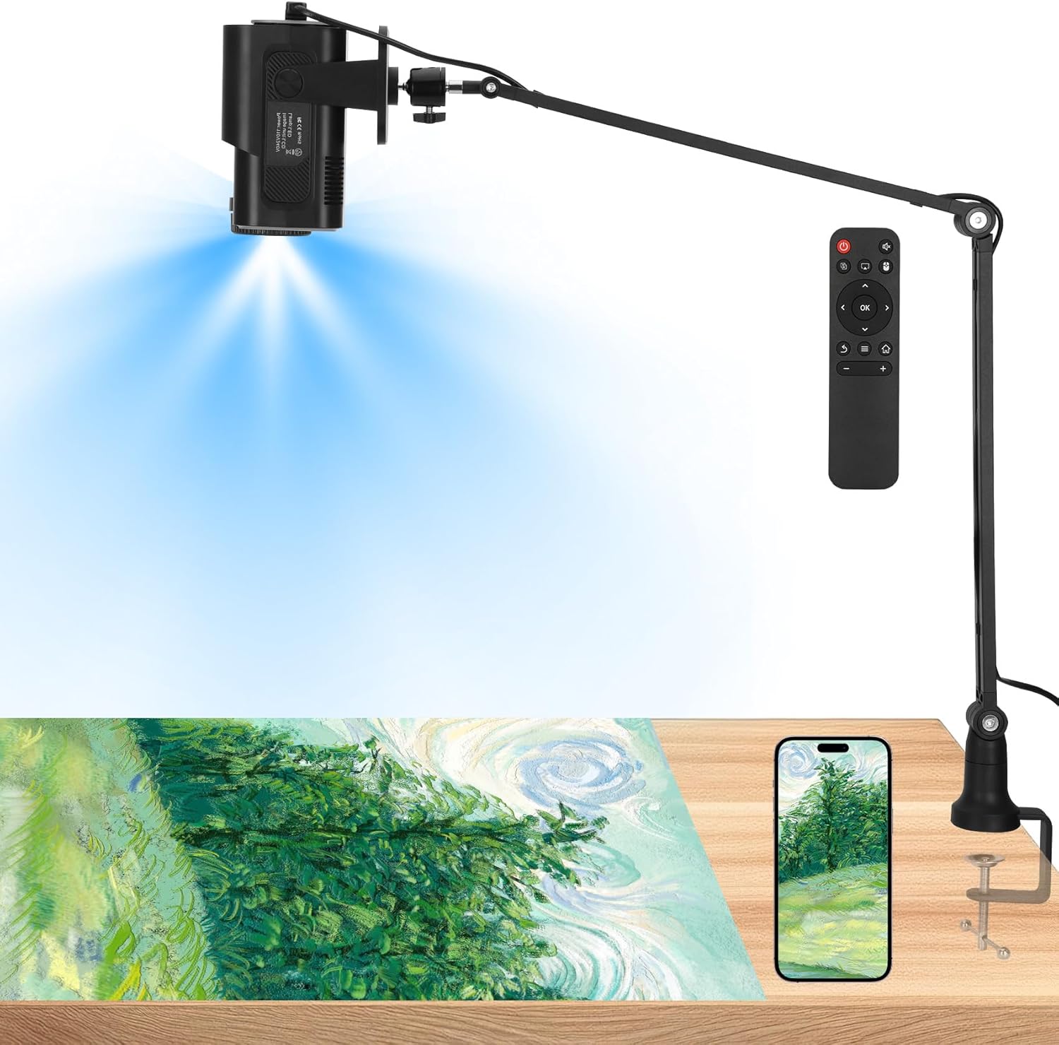 Amazon.com: Art Projector for Tracing Drawing Painting, 1280x720P Art ...