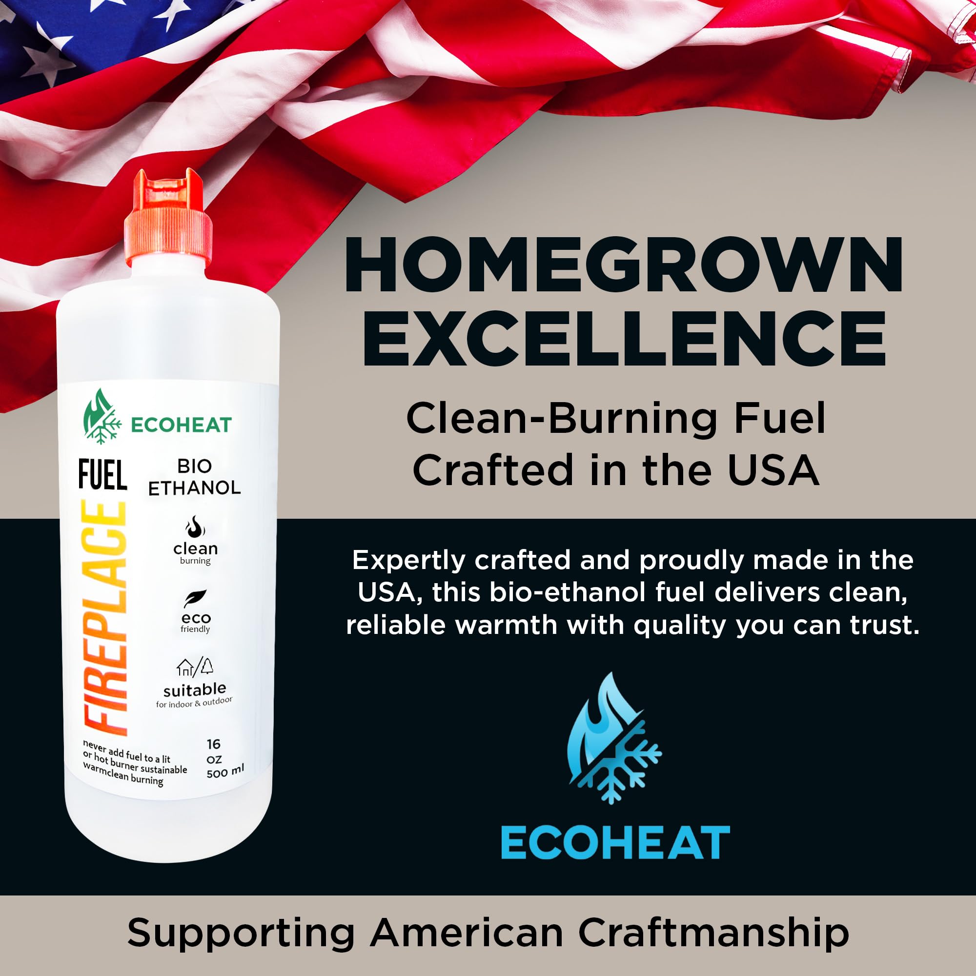 Fireplace Fuel Clean-Burning Bio-Ethanol - High-Grade Ethyl Alcohol ...