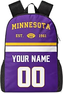 Amazon.com: Minnesota Custom Backpack High Capacity,Laptop Bag Travel ...