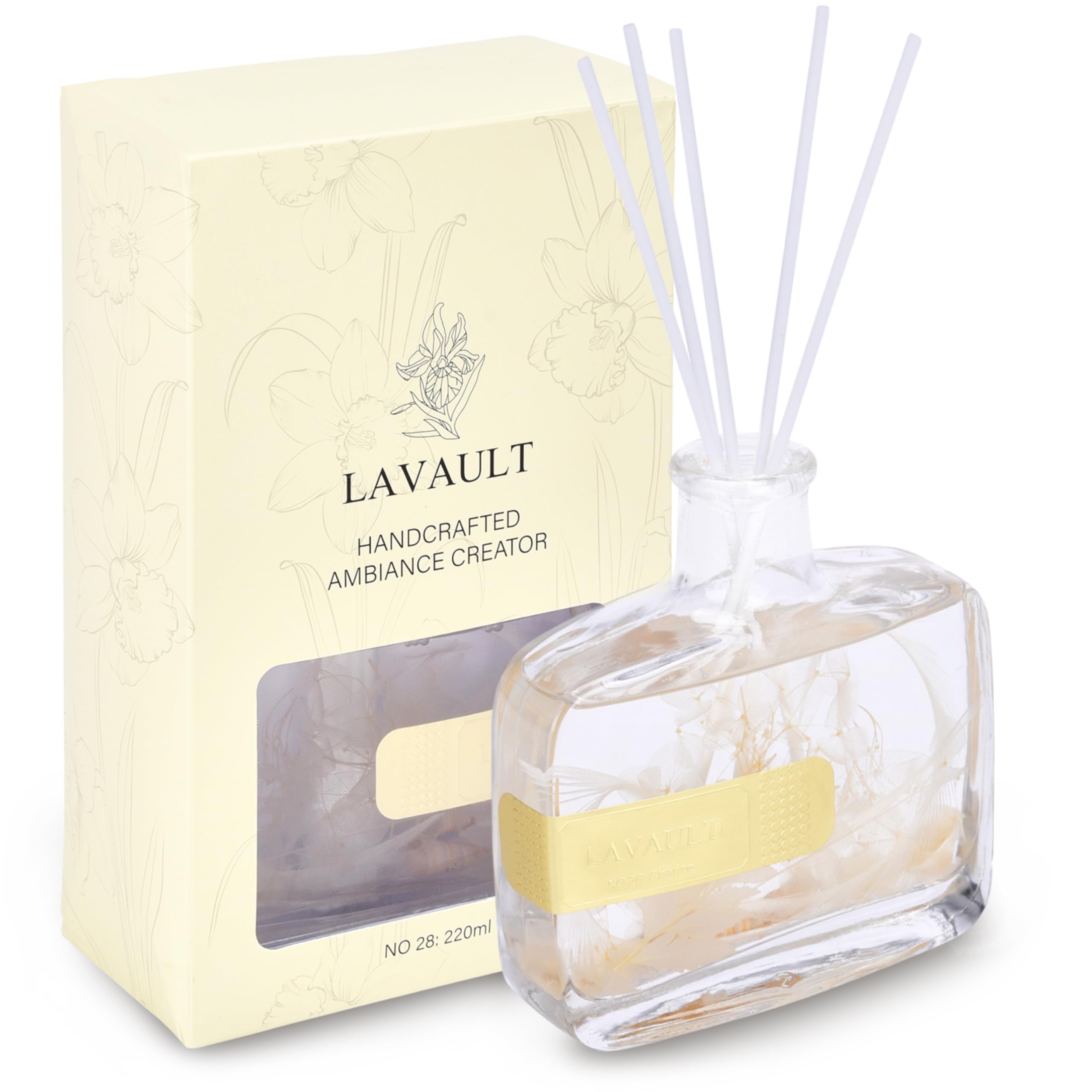 Amazon.com: Lavault Reed Diffusers for Home - Long-Lasting Room ...