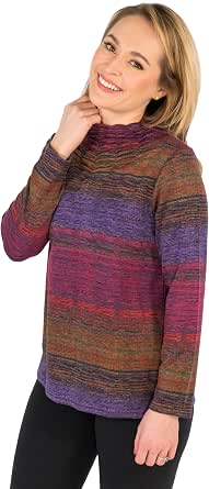 Amazon.com: Trisha Tyler Womens Clothing Stitch Mock Neck Style T11120 ...