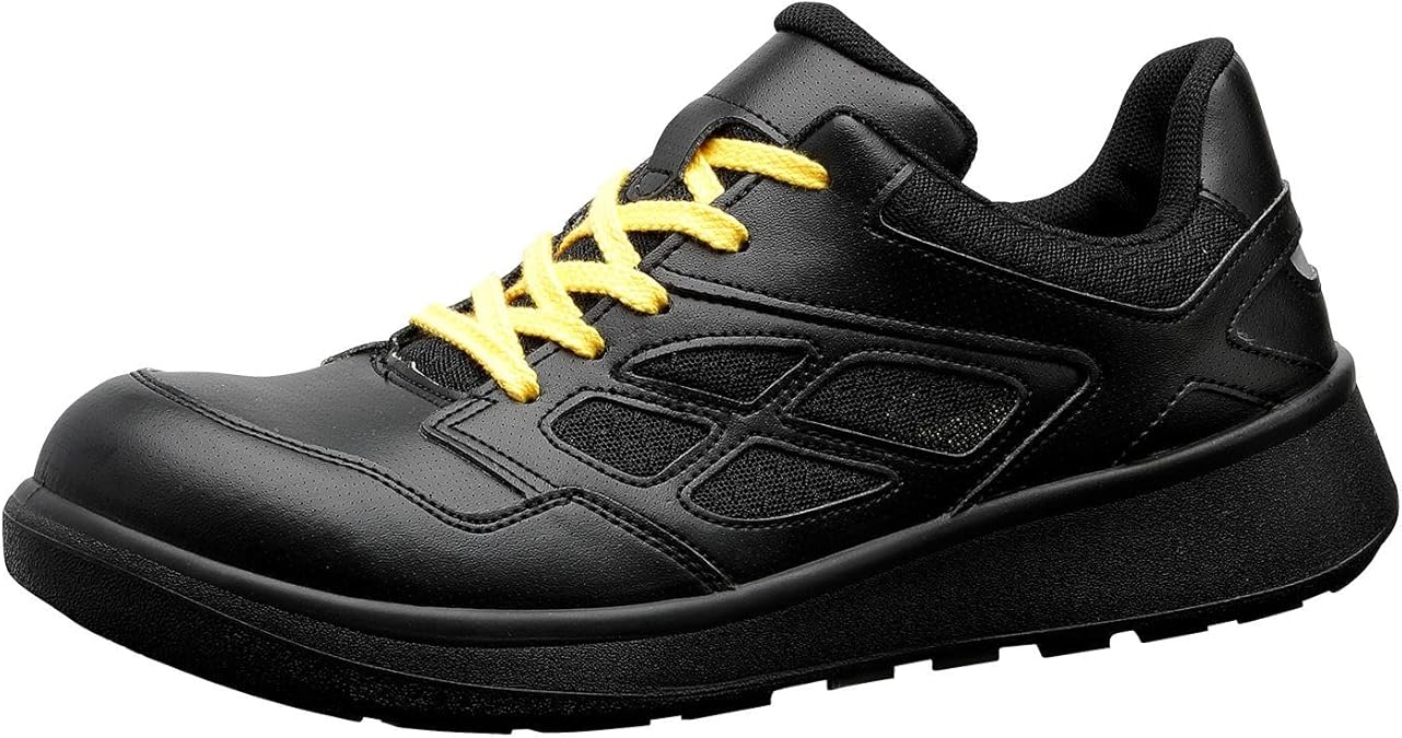 Amazon | [ミドリ安全] G4セフティスニーカー 静電安全靴 JIS規格 スニーカー 普通作業 先芯入り G4690 静電 ブラック 21.0 cm 3E | ミドリ安全(Midori ...