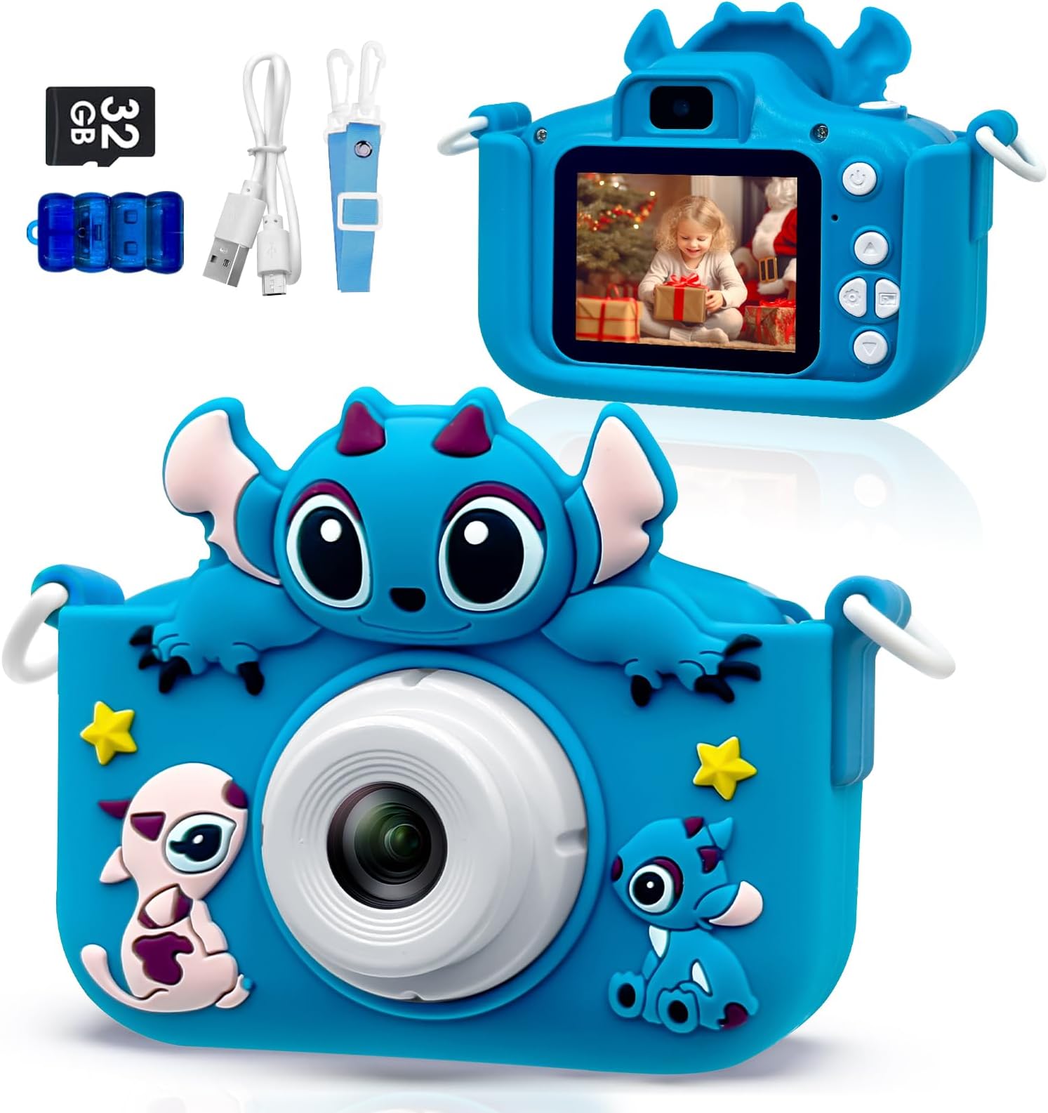 Amazon.com: Kids Camera Toddler Digital Camera Little Girls Toy Camera ...