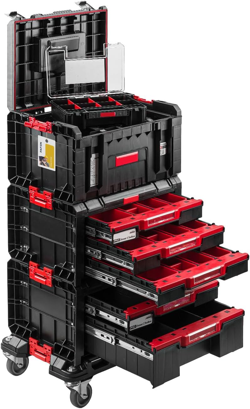 PAFEN Tiroir d'atelier roulant - Chariot à outils Premium - Boîte à ...