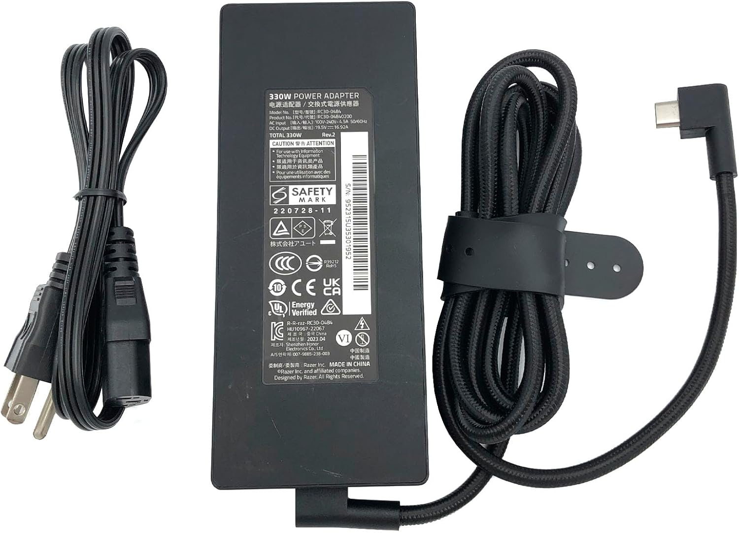 Amazon.com: Razer RC30-0484 Adapter 330W 19.5V 16.92A for Blade Razer ...