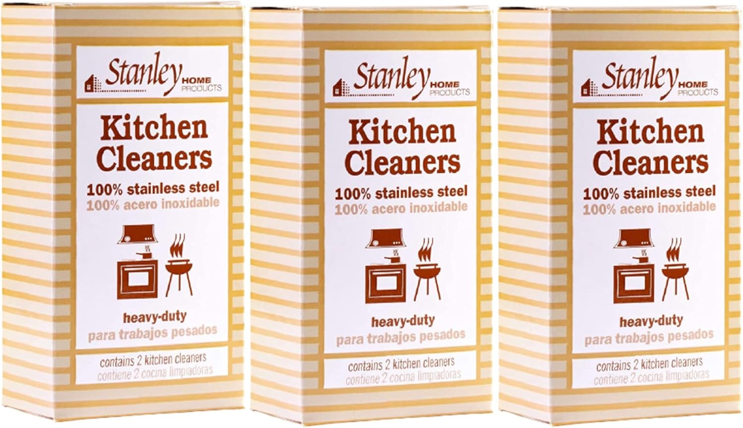 Amazon.com: Stanley Home Products Stainless Steel Kitchen Scouring ...