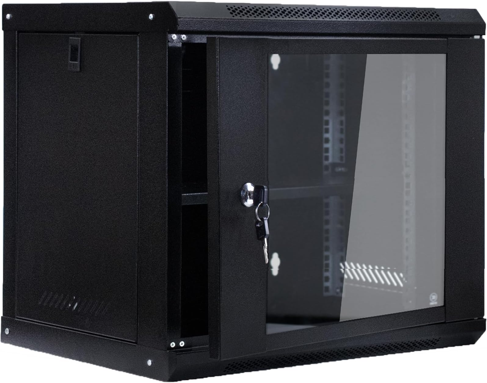 Amazon.com: CHEALON 9U-01 Wall Mount Network Rack for 19 Inch Equipment ...