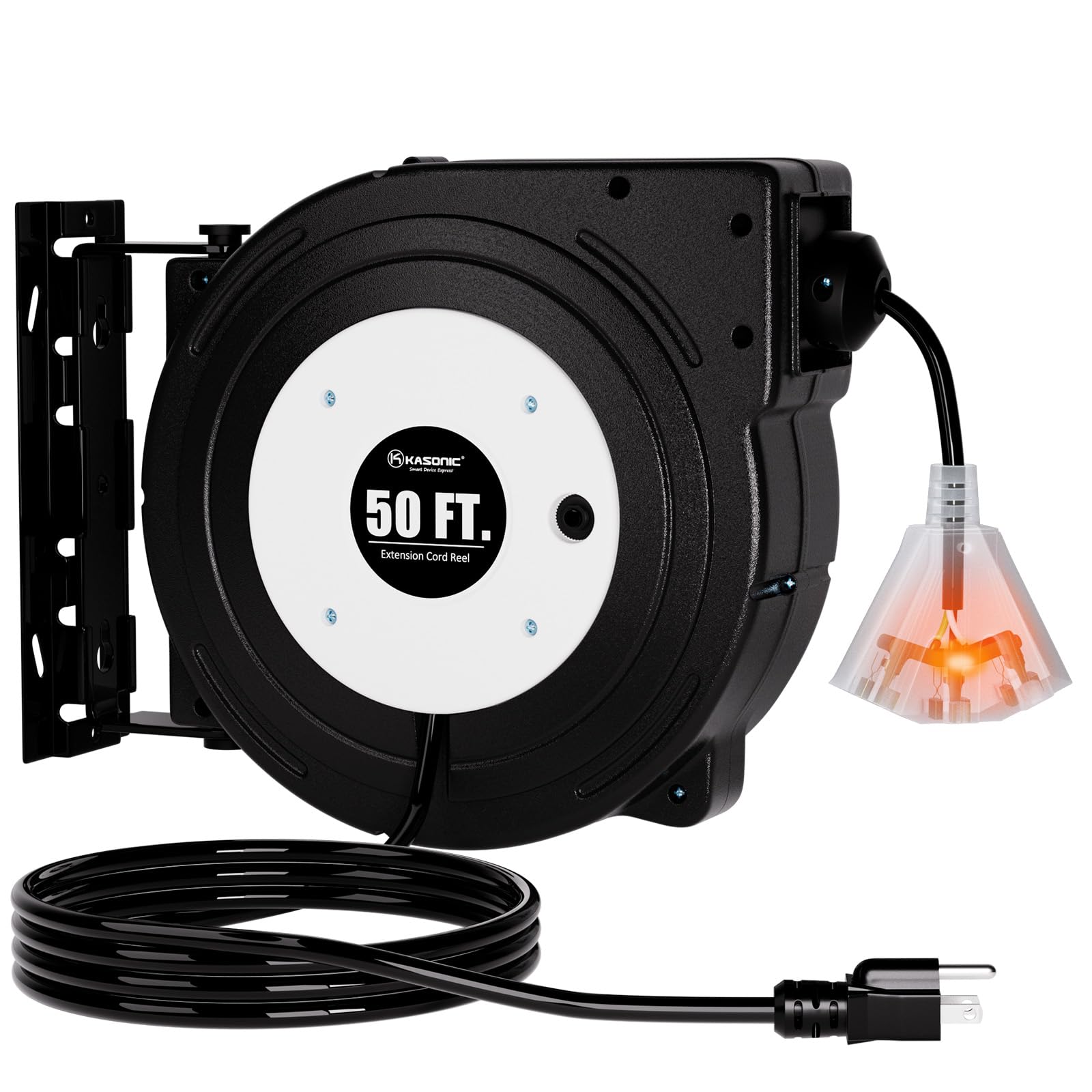 Retactable Extension Cords 50 VERTEX PZO50M Retractable Extension