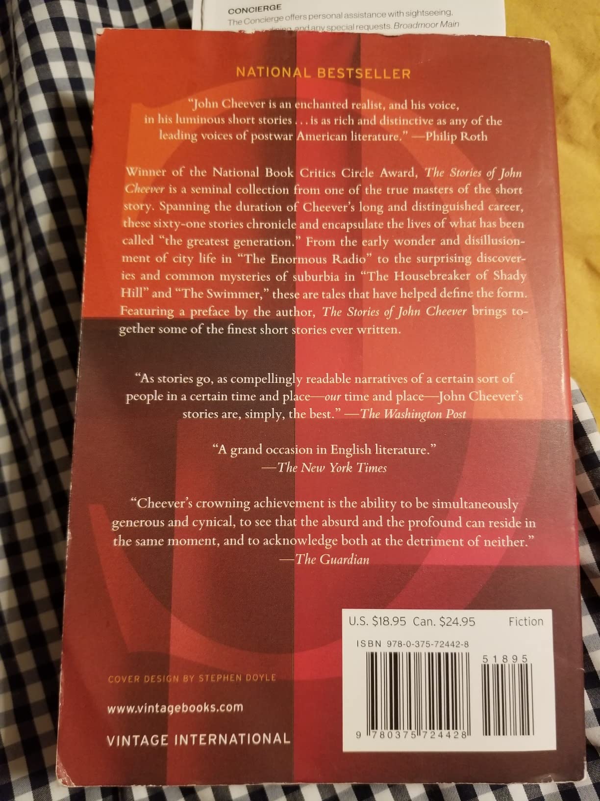 The Stories of John Cheever: John Cheever: 9780375724428: Amazon.com: Books