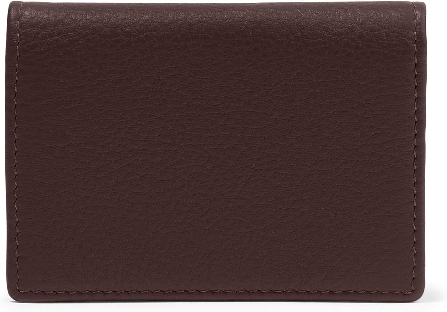 Amazon.com: Leatherology RFID Brown Card Holder Wallet : Clothing ...